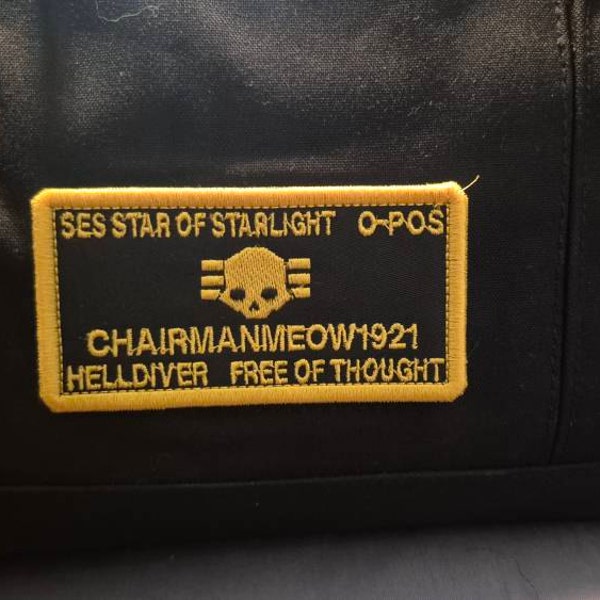 Halo UNSC Name Patch - Etsy