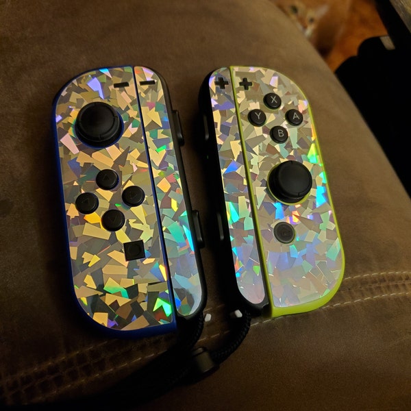 Nintendo Switch Joy Con Decals | Custom Made Skin | Holographic ...