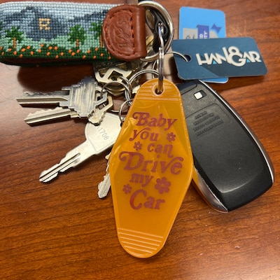 Shady Pines Black Key Tag Golden Girls Keychain - Etsy