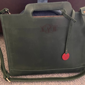 Custom Laptop Bag, Personalized Laptop Bag, Leather Laptop Bag, 15 ...