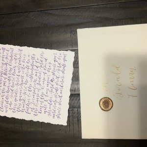 Navy Blue Handwritten Gift Tags, Perfect for Weddings, Showers ...