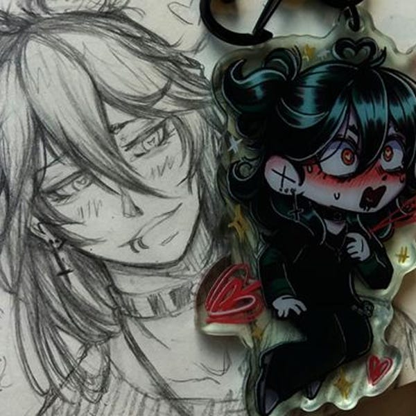 PREORDER TKATB Sol and Crowe Acrylic Phone Charms - Etsy