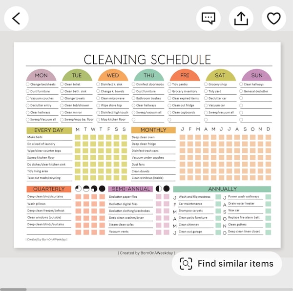 ADHD Decluttering Bundle, 30 Day Declutter Challenge, Room by Room Checklist, Digital Declutter ...