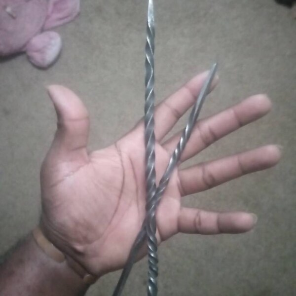 Hand Forged Rebar Kama - Etsy