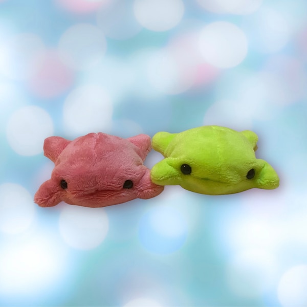 Neon Green Baby Bean Frogs. Cute Handmade Bean Filled Froggy Friends ...