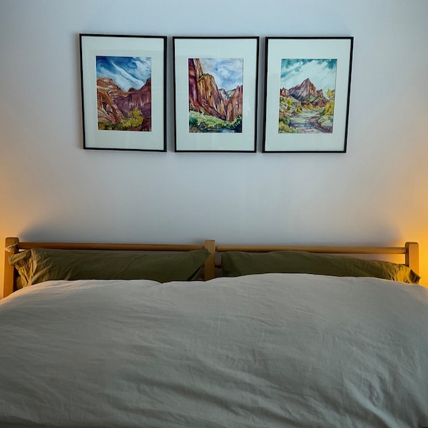 Zion Autumn, Zion National Park, Springdale, Utah- Print - Etsy