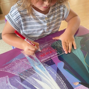 Bundle Set Reusable Board Games Dry Erase Games, Travel Games, Road ...