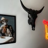Bony Bandit / Retro Skeleton Cowboy Art, Western Wall Art, Cowboy Retro ...