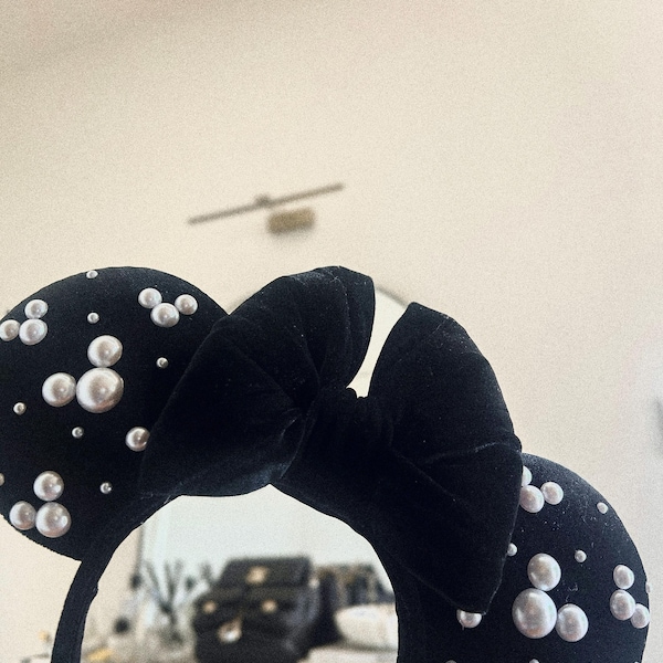 Black Velvet Ears - Etsy