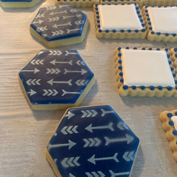 Arrow Bohemian Cookie Stencil, Arrowhead Cooking Stencil, Arrowhead ...