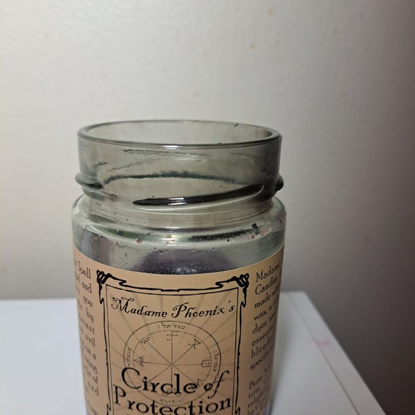 Circle of Protection Magic Spell Candle - Etsy