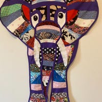 Giraffe Patchwork Pattern, Giraffe Quilt Pattern, Giraffe Sewing ...