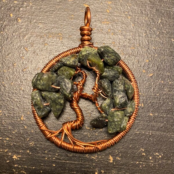 Tree of Life Frame Handmade Copper, Nugold Brass or Sterling Silver ...