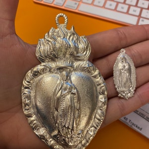 Milagros Charms 25 Large Silver Tone Assorted Mexican Milagro Charm ...