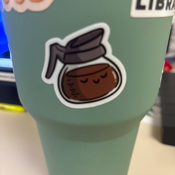 Mini Cinnamon Roll Vinyl Sticker Waterproof Phone Sticker Cute Cinnamon ...