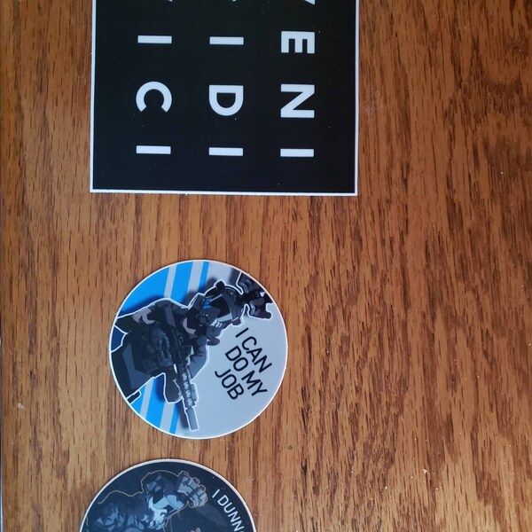 SCP Overlord Vinyl Stickers, SCP Foundation, SCP Stickers, Military ...