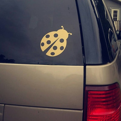 Ladybug Car Window Decal - Etsy