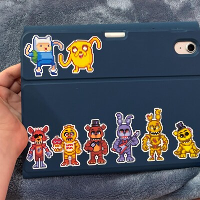 Wallace Wells Premium Sticker Scott Pilgrim Pixel Art Sticker - Etsy