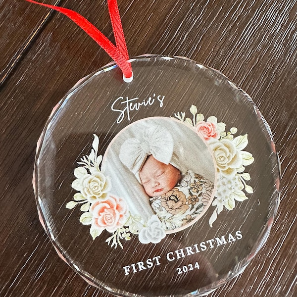 Personalized Memorial Glass Heart Ornament: in Loving Memory Keepsake - Etsy