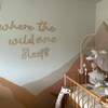 Where the Wild One Sleeps Signage, Wall Art, Wooden/ Acrylics Name Sign ...