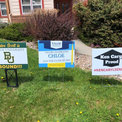 College Bound Yard Sign, College Logo Sign, Senior Sign, 2024 College ...