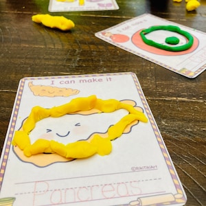 Human Organs Play Dough Mats Fine Motor Skills Preschool Printables ...