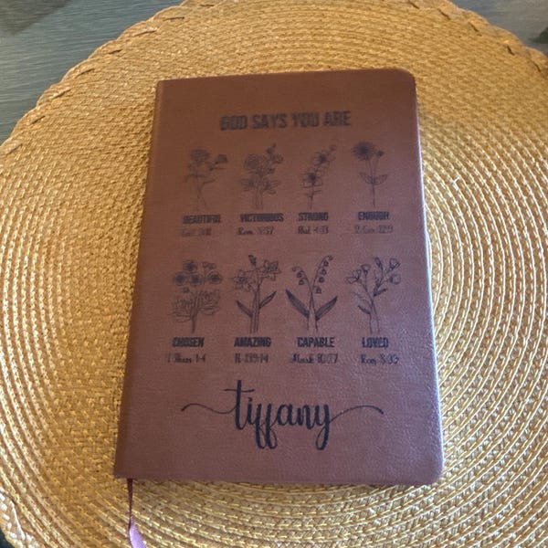 Personalized Prayer Journal for Women Custom Positive Affirmations ...