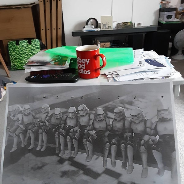 DIY Trooper Lunch Atop a Shelf (starwars) - Etsy