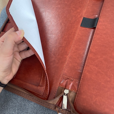 Pink Portfolio for Women, 3 Ring Binder Custom Portfolio With Name Logo ...