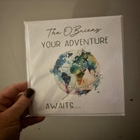 Personalised Emigrating Card | You're Moving | Good Luck | Gap Year ...