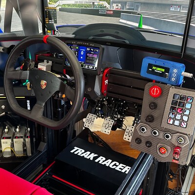 GT-LM Carbon Fiber Sim Racing Button Box - Etsy