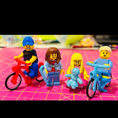 Personalised Family Mini Figure Boxframes - Etsy