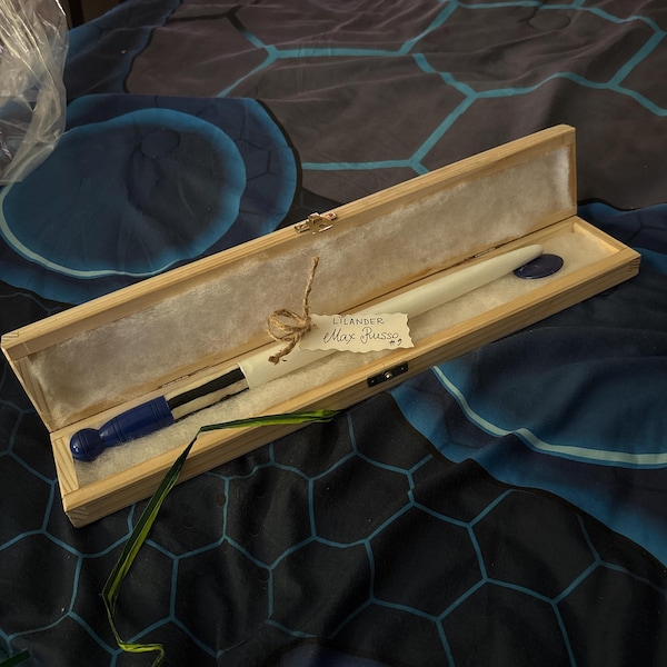 Alex Russo Wand With Real Gems and Fluorite Stone - Etsy