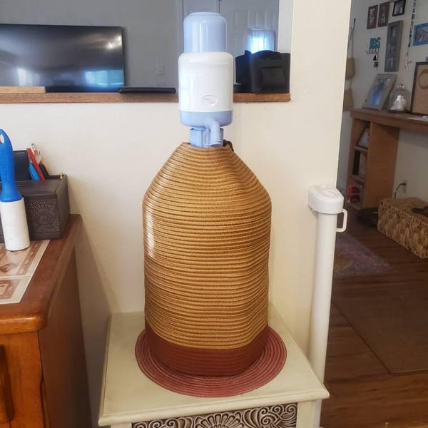 Carboy Cover, Decorative Water Bottle Cover, 19L Dispenser Sleeve, Gift ...