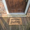 Home Sweet Classroom Mat Apple Doormat Classroom Welcome Mat Teacher ...
