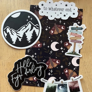 Hello Feyre Darling Waterproof Sticker A Court of Thornes and Roses ...