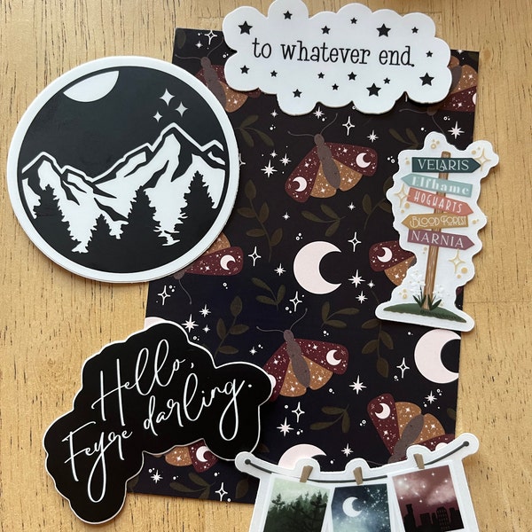 Hello Feyre Darling Waterproof Sticker A Court of Thornes and Roses ...