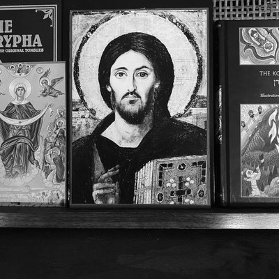 Jesus Christ the Bridegroom nymfios Goldprint - Etsy