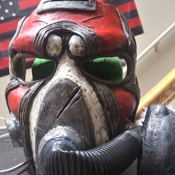 Borderlands Inspired Psycho Krieg Fibreglass Mask - Etsy