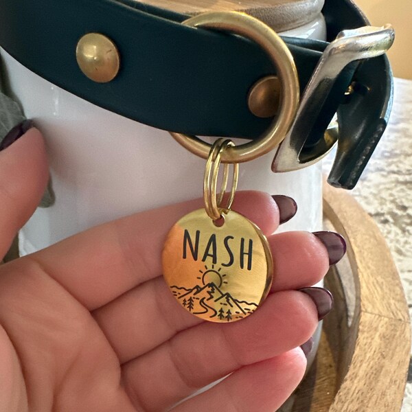 Custom Dog Tag Personalized Dog Name Tag ID Cat Collar Tag Customized ...