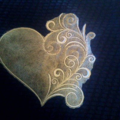 Heart Machine Embroidery Design File, Embroidery Designs Heart, Heart ...