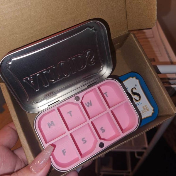 Altoids Tin Pill Storage Insert - Ingenious Design for Organized ...
