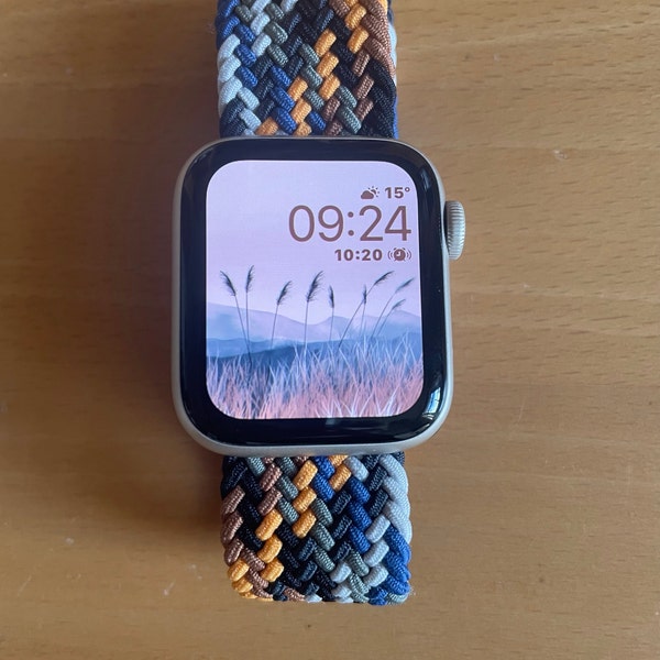 Mount Fuji Apple Watch Wallpaper, Japanese Art Smartwatch Face, Sage ...