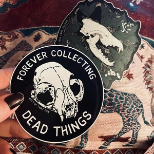 Forever Collecting Dead Things Illustration High-quality | Etsy