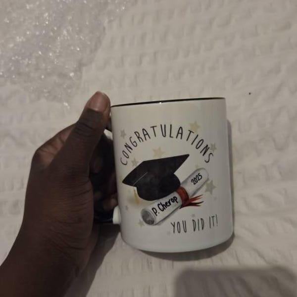 Personalised Graduation Mug, Graduation Gift - Etsy UK