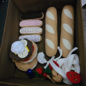 Felt Piping Bags Felt Baking Set Felt Food Pretend Bakery | Etsy