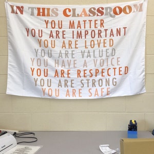 In This Classroom Tapestry - Etsy
