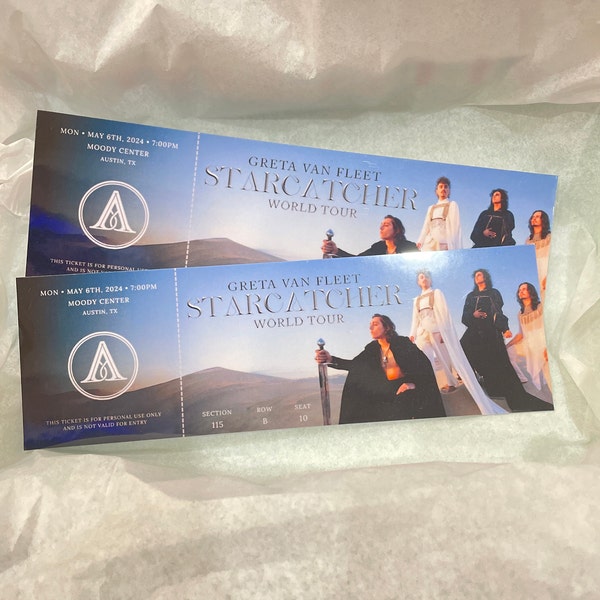 Hamilton Souvenir Ticket| Musical Play Keepsake | Double Sided - Etsy