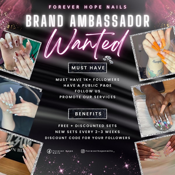 Ambassador Flyer Template, Brand Ambassador Flyer Template, Social ...