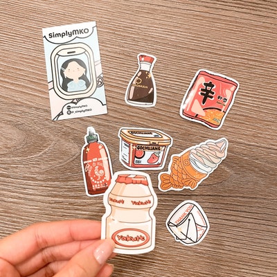 Korean Ramen Sticker, Shin Ramen Sticker, Korean Sticker, Spicy Sticker ...
